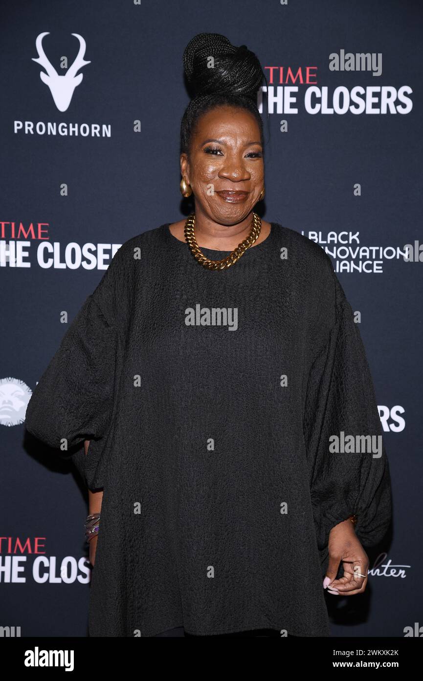 New York, USA. 22nd Feb, 2024. Tarana Burke, founder of 'me too ...