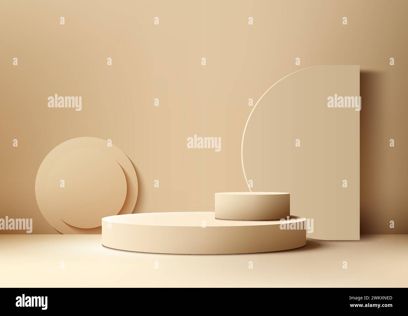 Beige staircase Stock Vector Images - Alamy