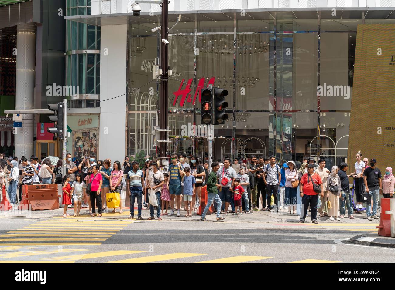 Kuala Lumpur, Malaysia : February 4,2024 : People can seen waiting ...