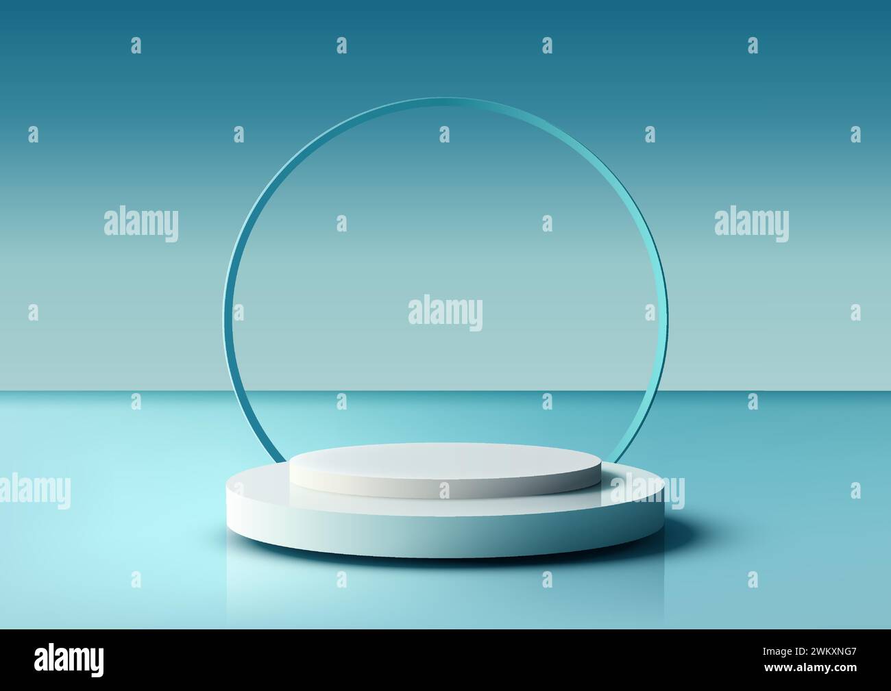 Blue sky sea perfect Stock Vector Images - Alamy