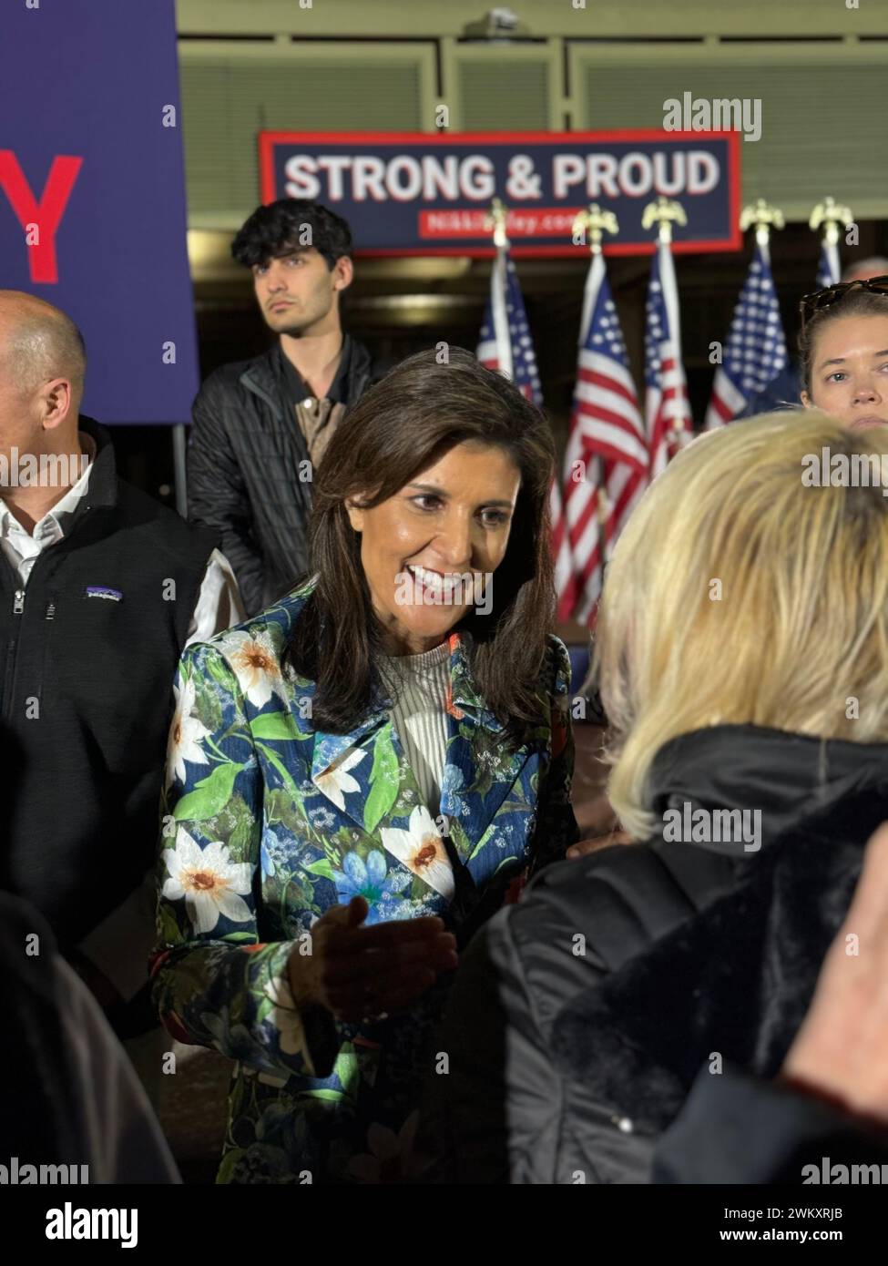 Presidential candidate nikki haley hi-res stock photography and images ...