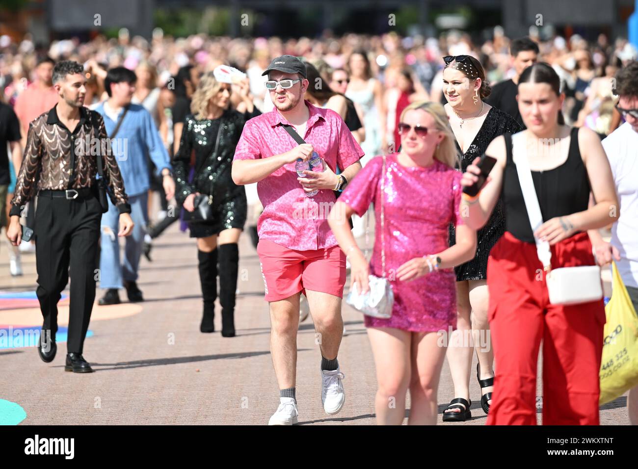Sydney, Australia. 23rd Feb, 2024. Tens of thousands of concertgoers ...