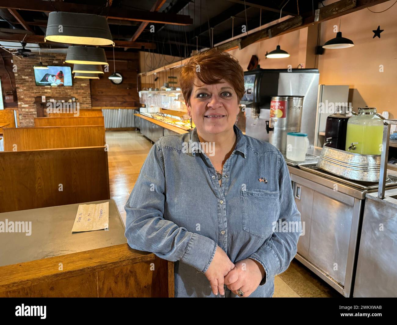 Bamberg, USA. 22nd Feb, 2024. Krista Hassell, Republican from Bamberg ...