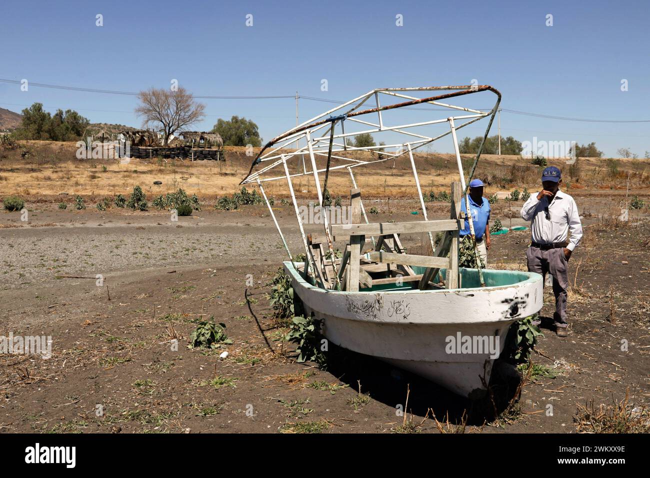 Lake Zumpango In Drought Due to Lack Of Rain February 21, 2024 ...