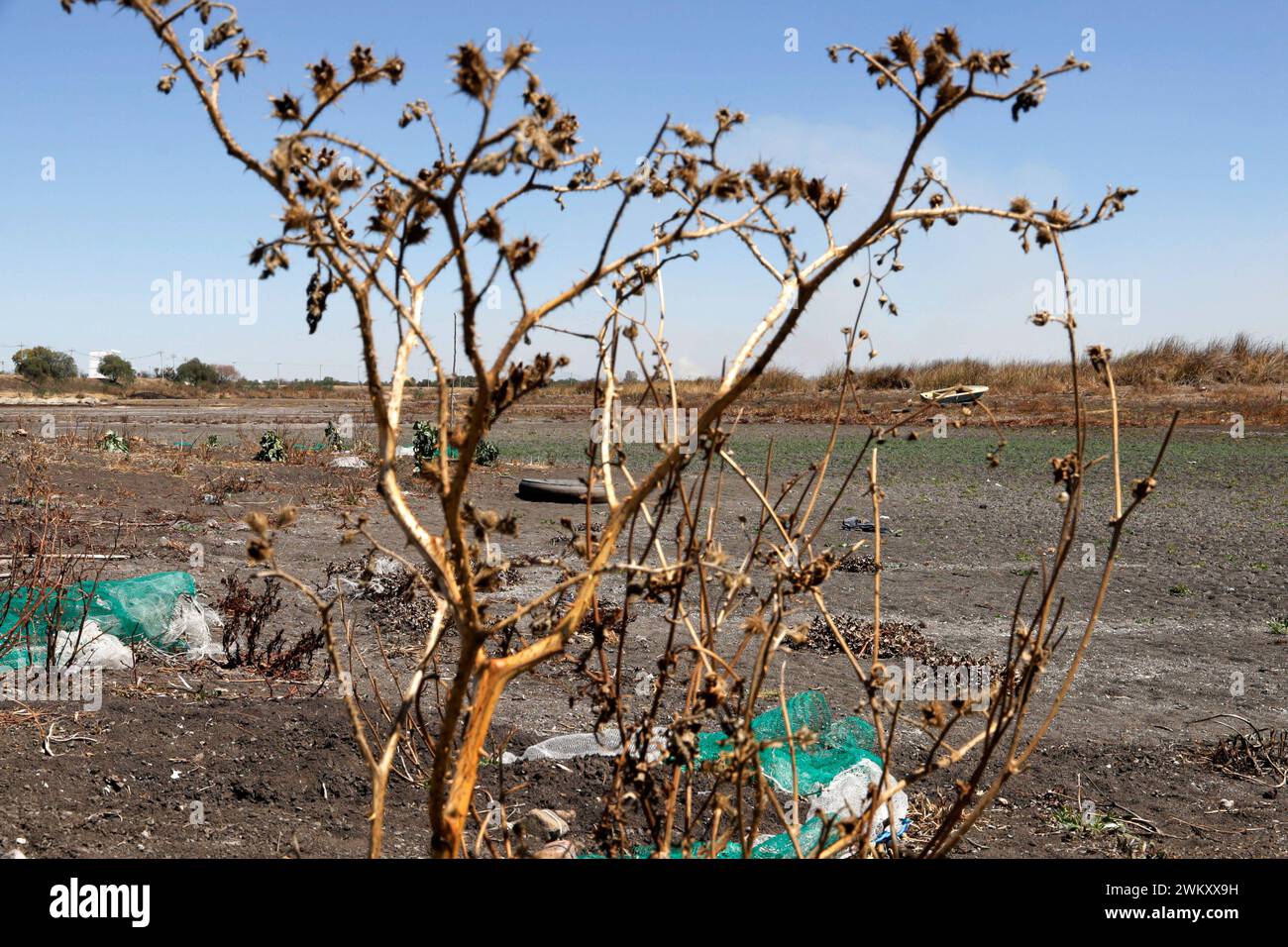 Lake Zumpango In Drought Due to Lack Of Rain February 21, 2024 ...