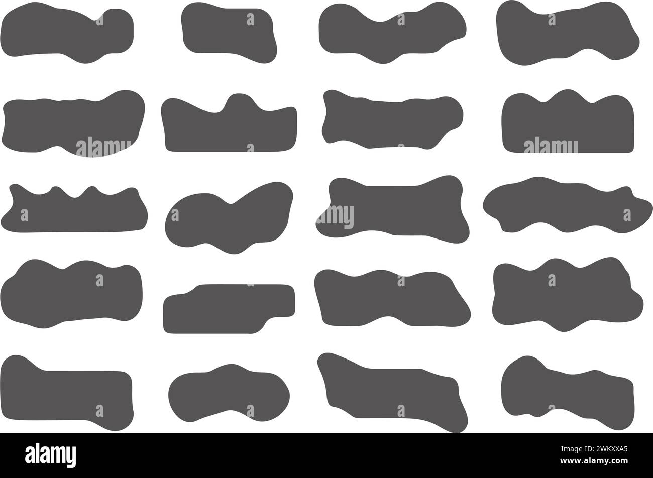 Flat oval shape hi-res stock photography and images - Alamy