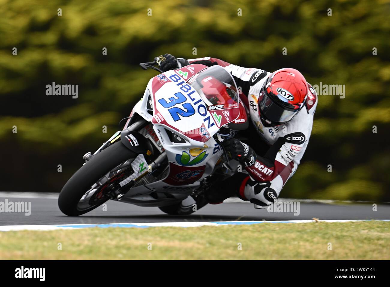 Phillip Island, Australia. 23rd Feb, 2024. Australian rider Oliver ...
