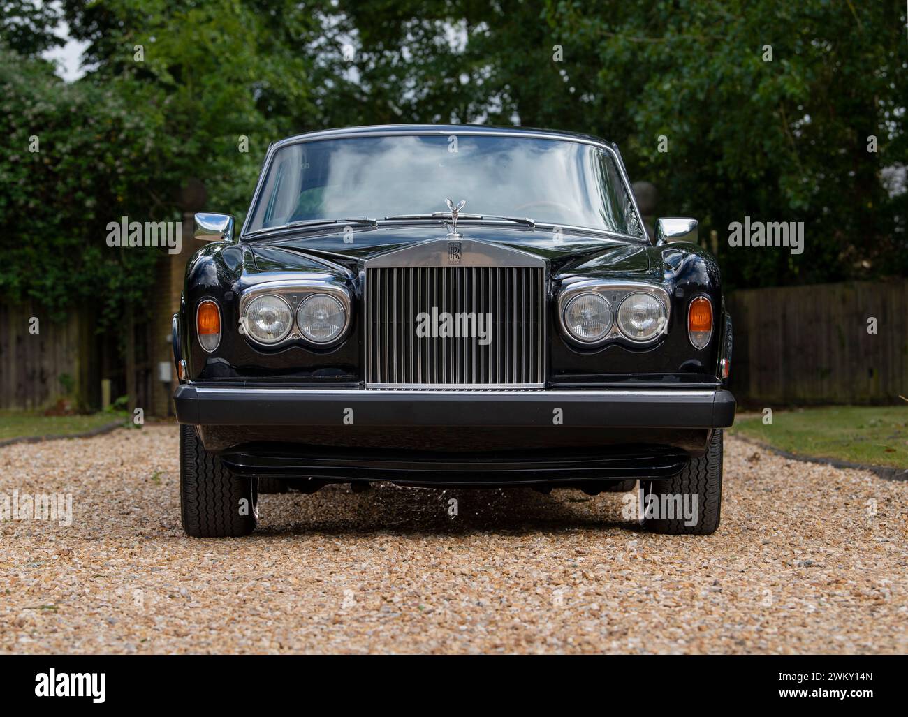 US spec Rolls Royce Corniche coupe, classic British luxury car Stock ...