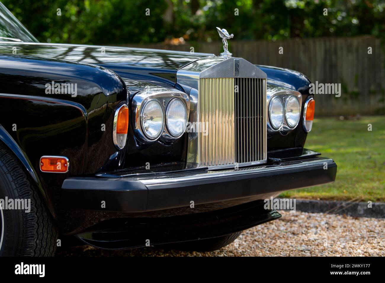 US spec Rolls Royce Corniche coupe, classic British luxury car Stock ...