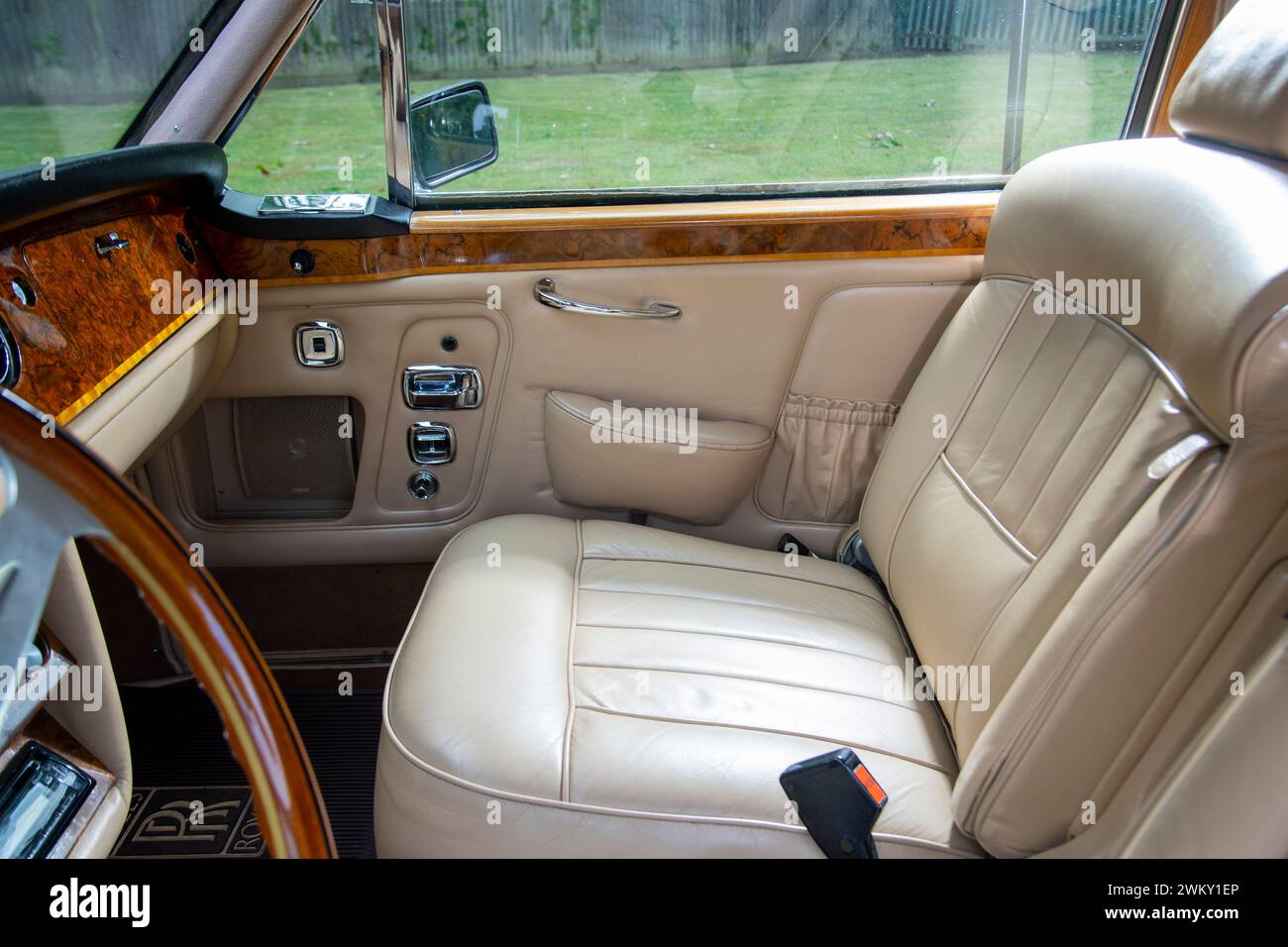 US spec Rolls Royce Corniche coupe, classic British luxury car Stock ...