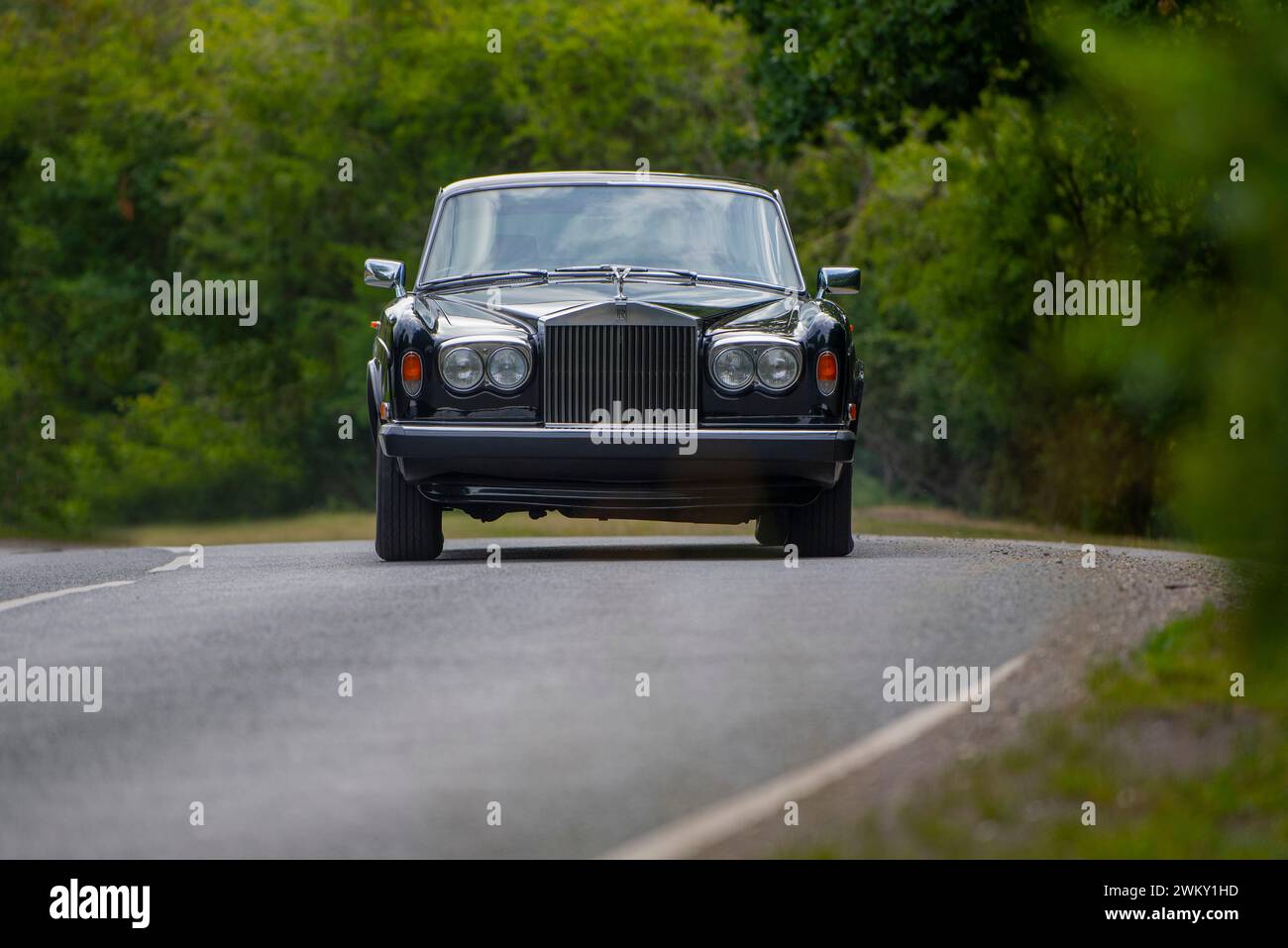 US spec Rolls Royce Corniche coupe, classic British luxury car Stock ...