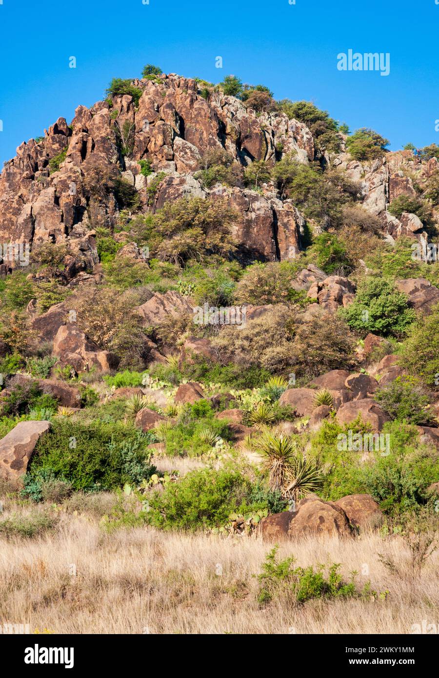 The Rugged Landscape of Fort Davis National Historic Site, Historic ...