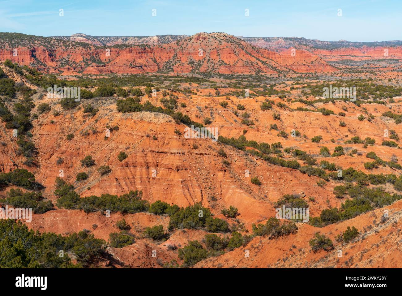 Caprock Canyons State Park, in the eastern edge of the Llano Estacado ...