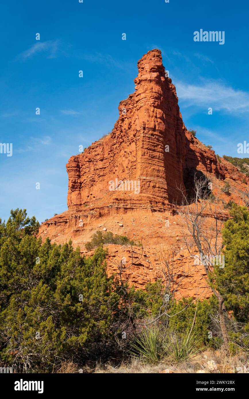 Caprock Canyons State Park, in the eastern edge of the Llano Estacado ...