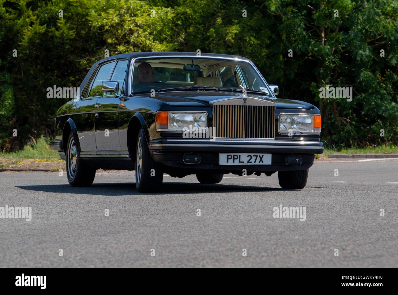 Rolls Royce Silver Spur luxury british classic car Stock Photo - Alamy