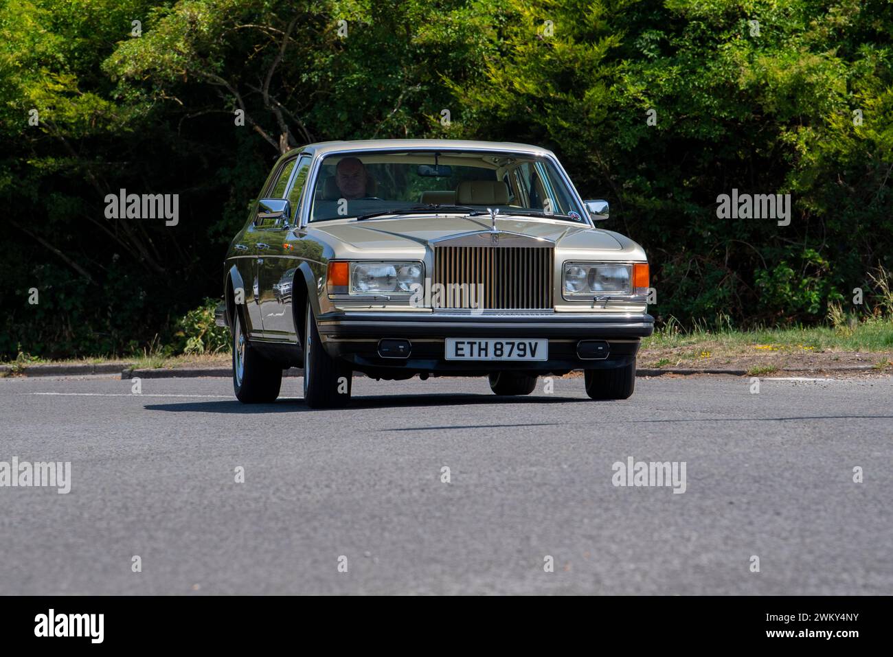 Rolls Royce Silver Spur luxury british classic car Stock Photo - Alamy