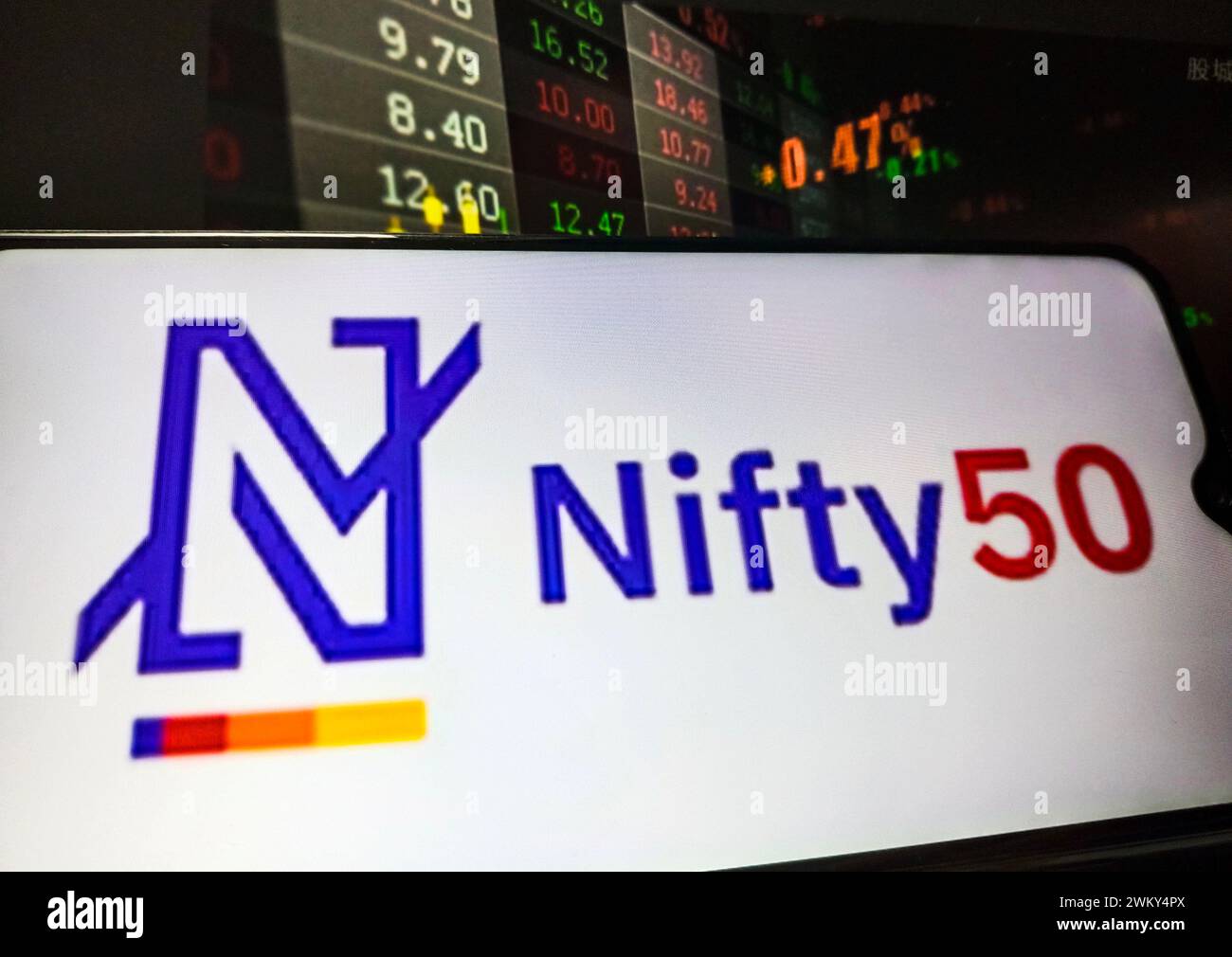 Nifty 50 index hi-res stock photography and images - Alamy