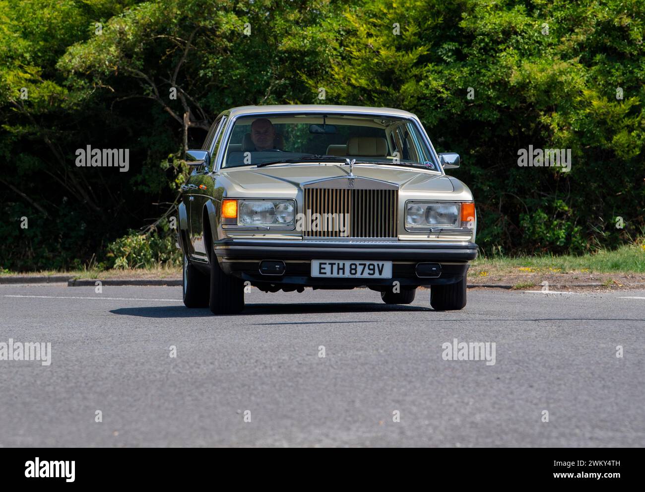 Rolls Royce Silver Spur luxury british classic car Stock Photo - Alamy
