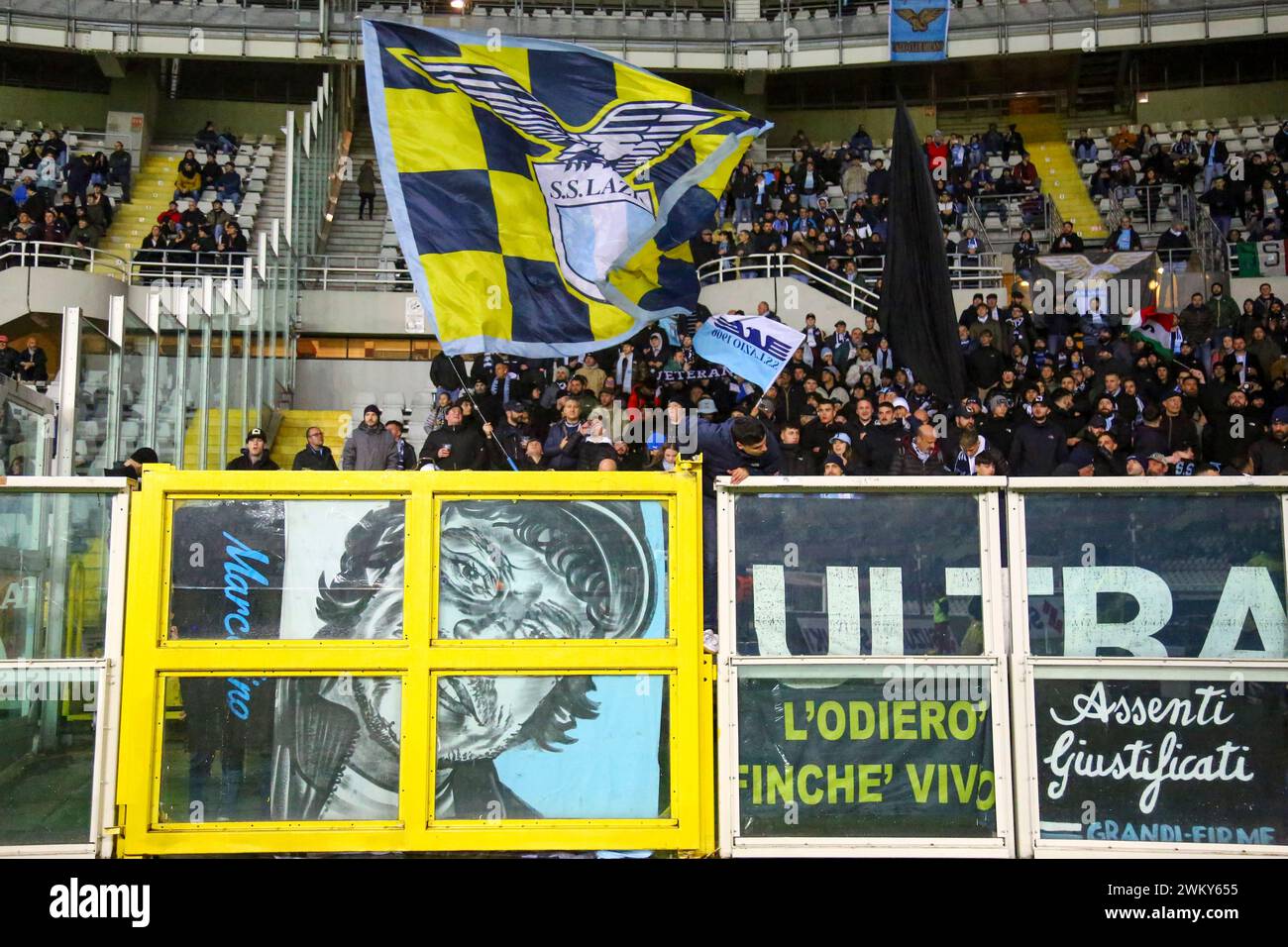 Ss lazio fans hi-res stock photography and images - Alamy