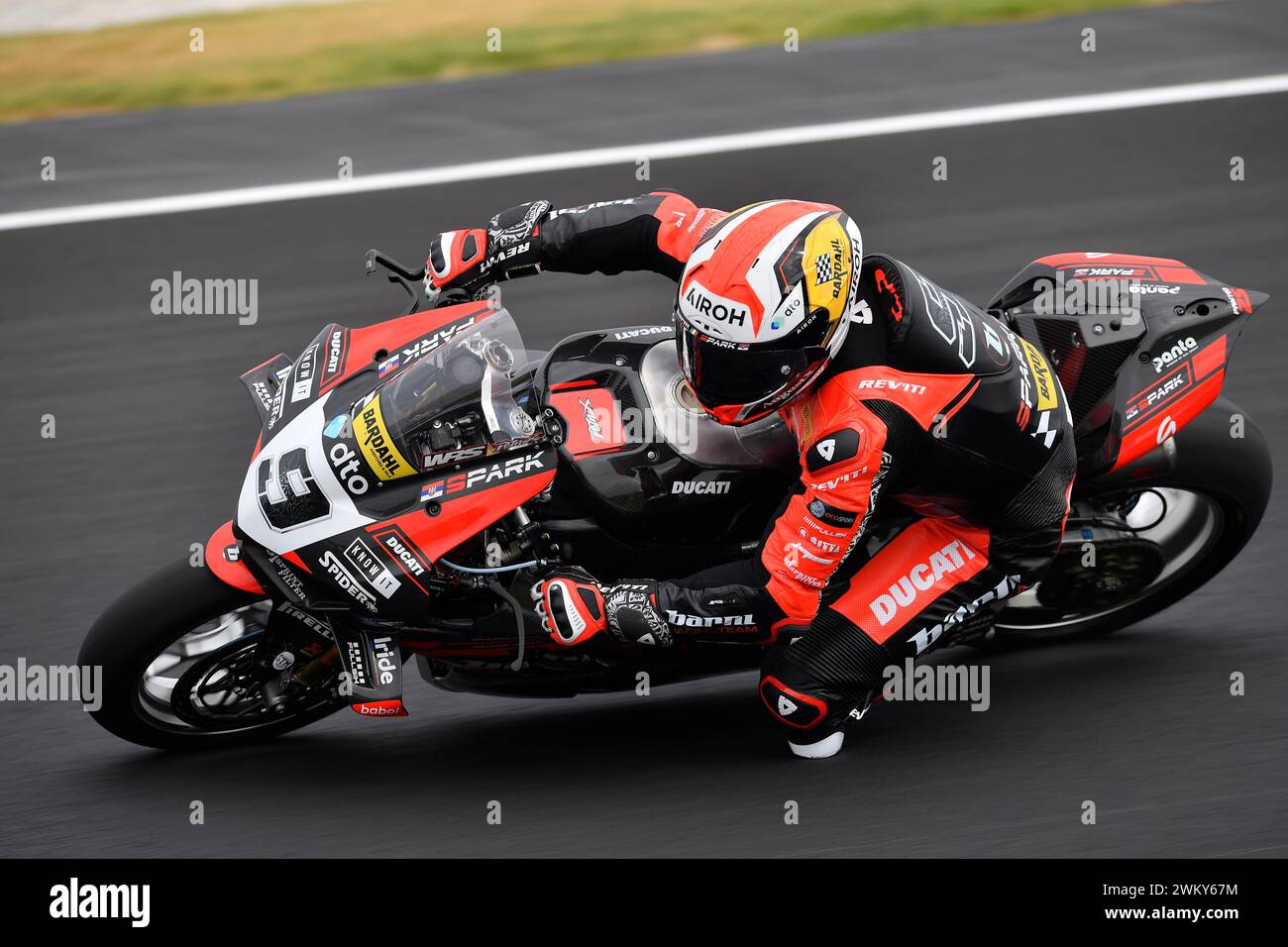 MELBOURNE, AUSTRALIA. 23 February, 2024. Danilo Petrucci(9) of Italy ...