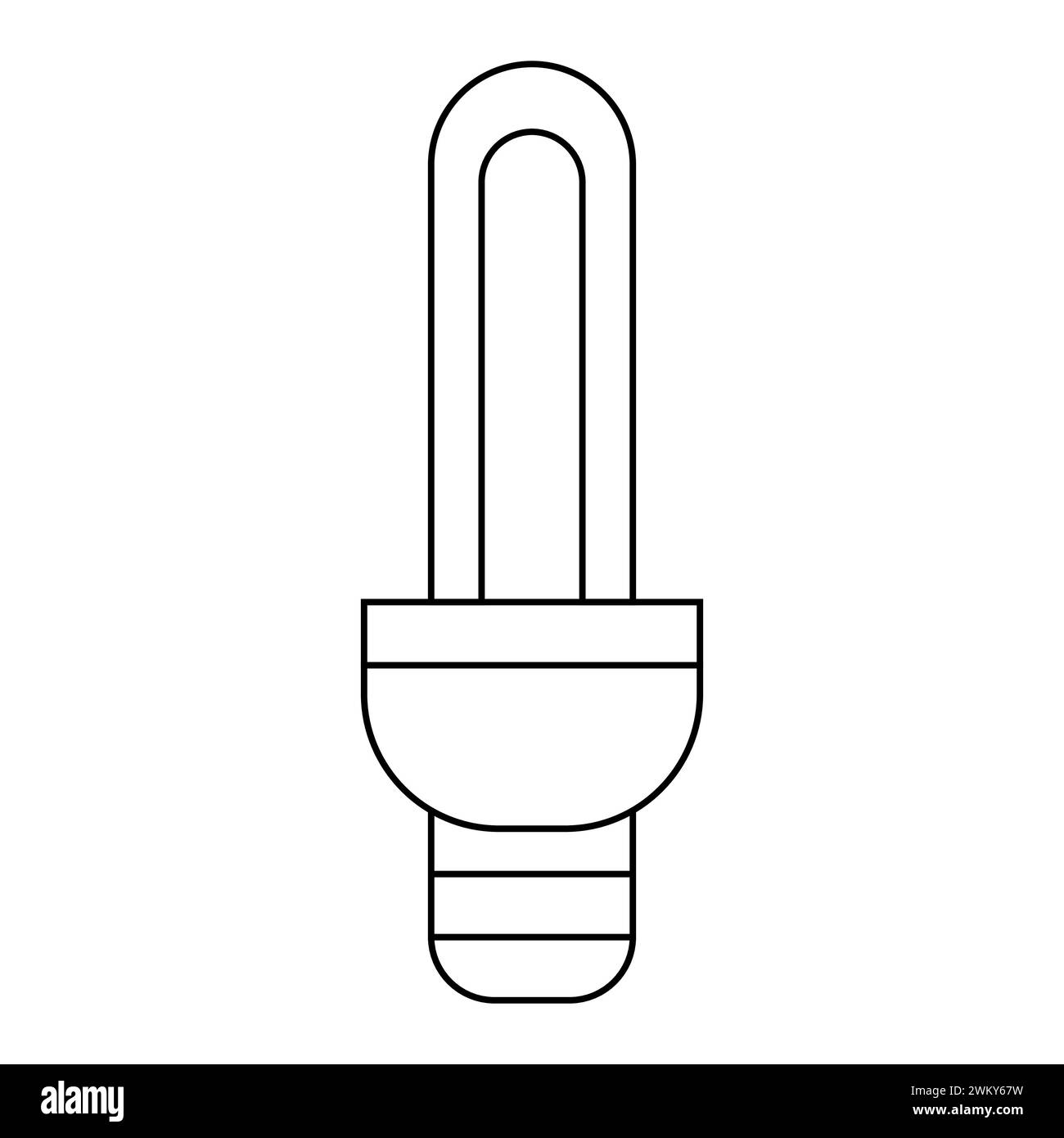 Led cfl incandescent bulbs Stock Vector Images - Alamy