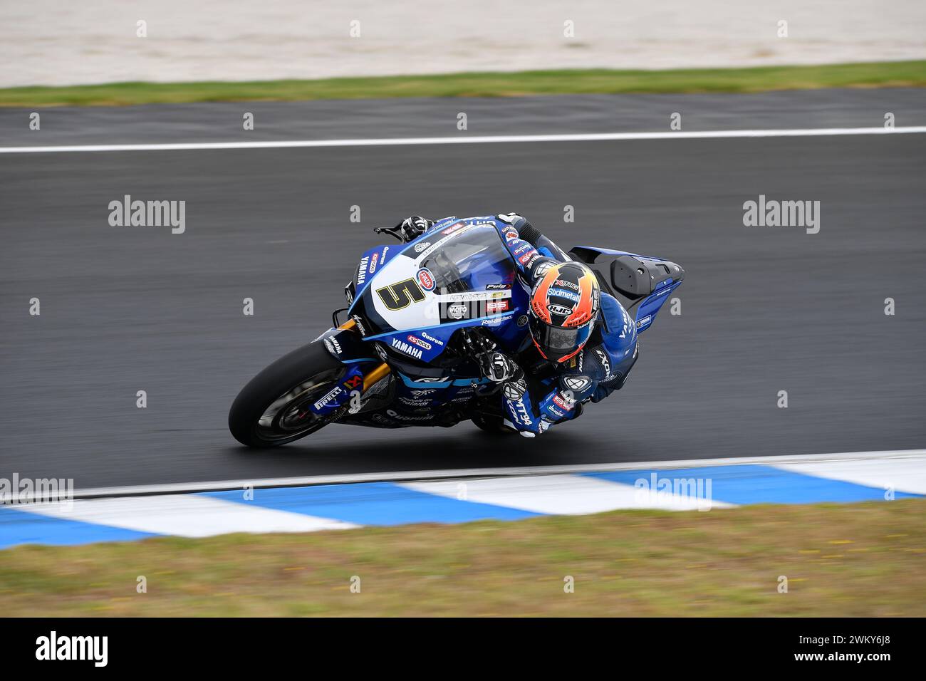 MELBOURNE, AUSTRALIA. 23 February, 2024. Philipp Oettl(5) of Germany ...