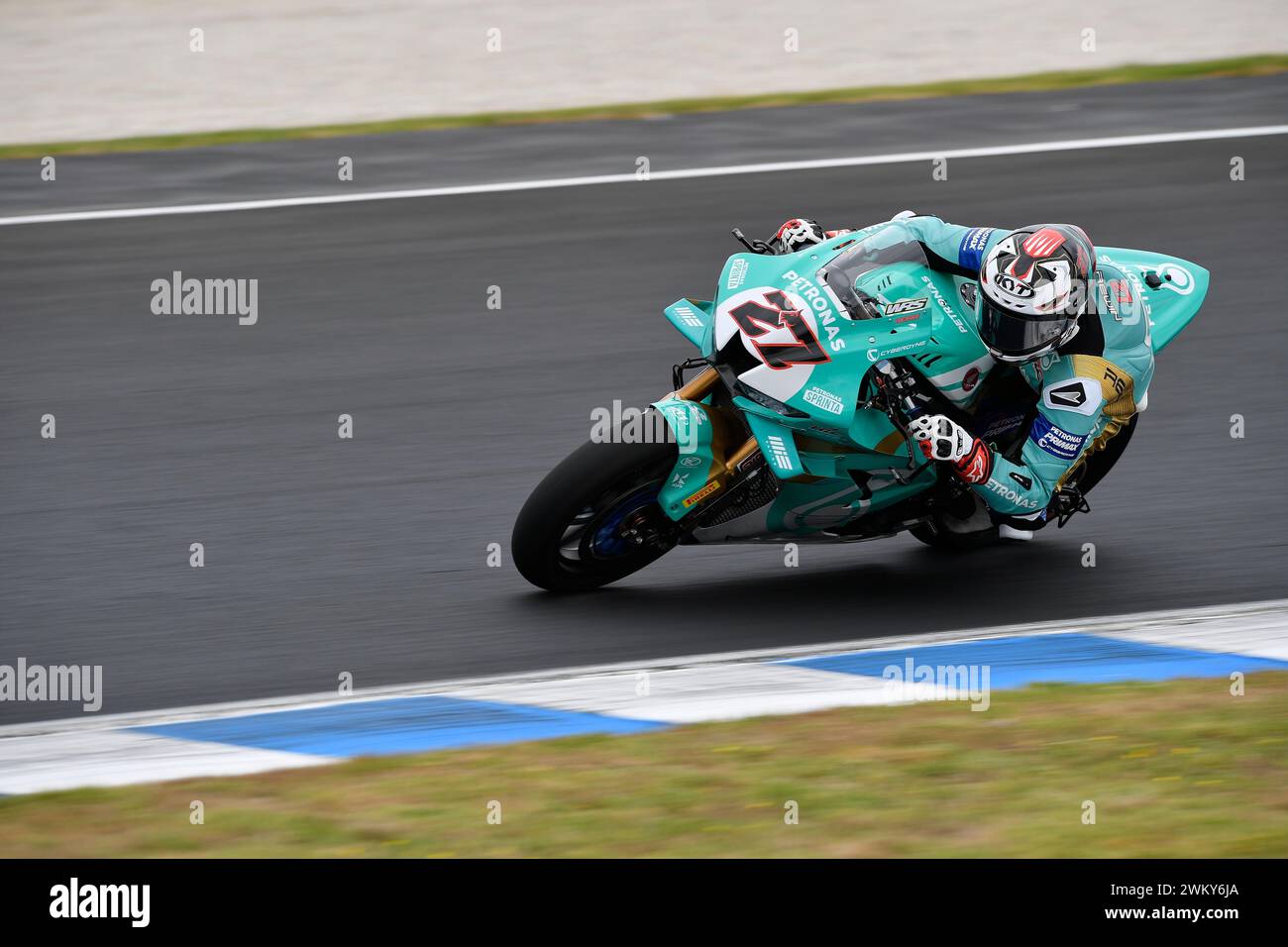 Adam norrodin racing a motorcycle hi-res stock photography and images ...