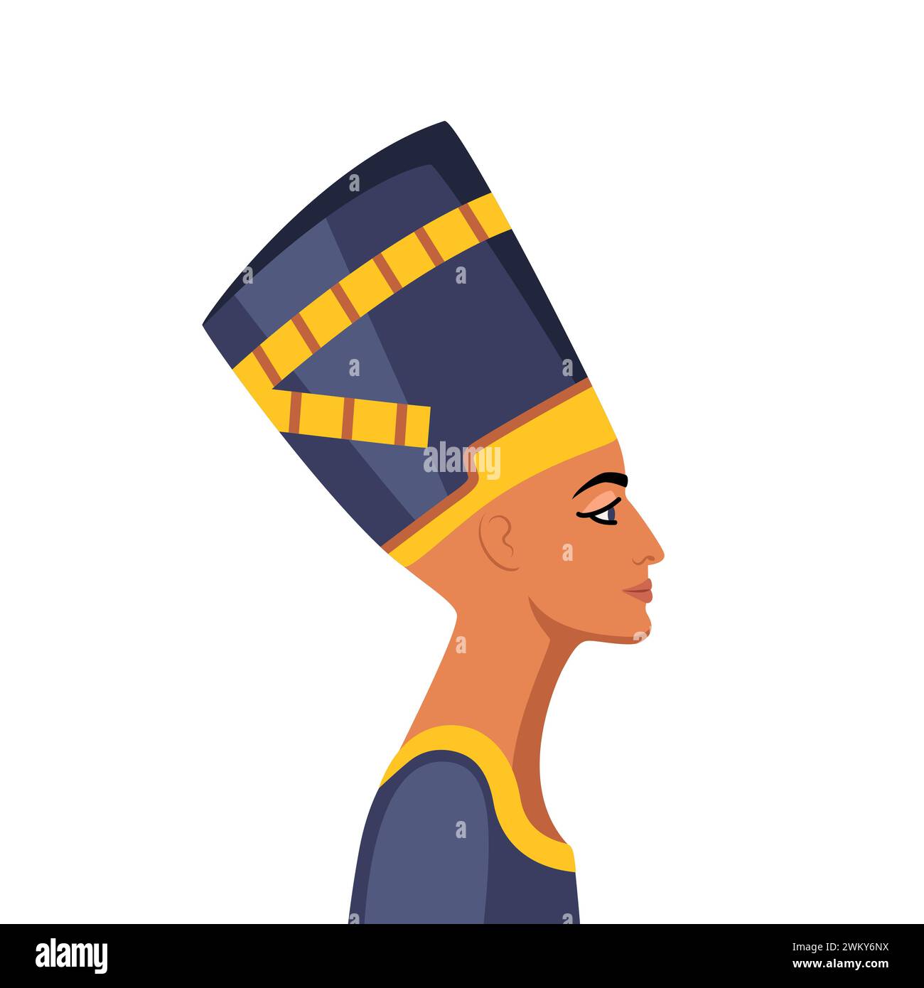 Nefertiti Profile Drawing Nefertiti Biography Reign Death Tomb