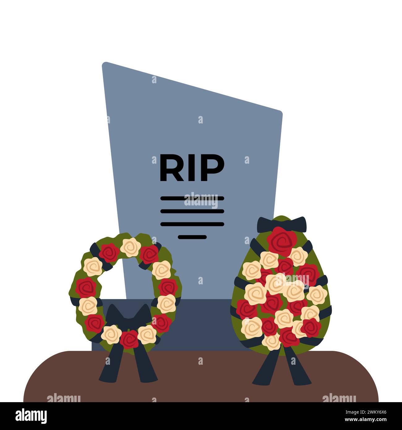 Old red roses on grass Stock Vector Images - Alamy