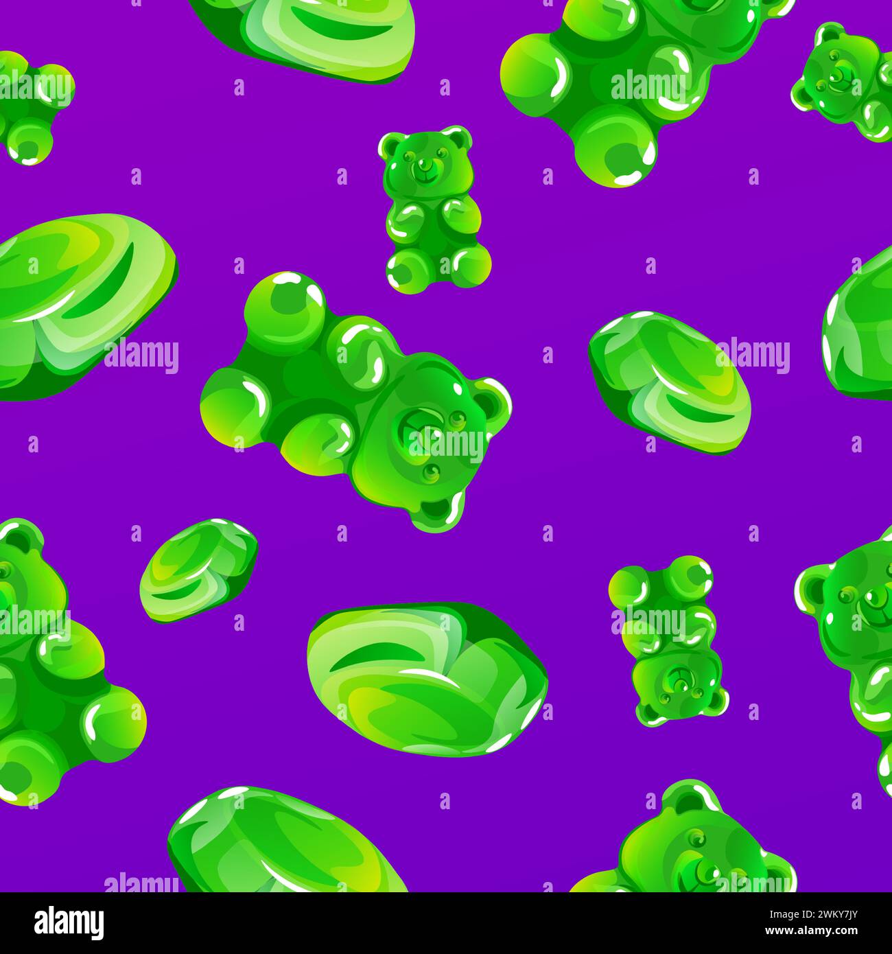 Gummy bears vector hi-res stock photography and images - Alamy