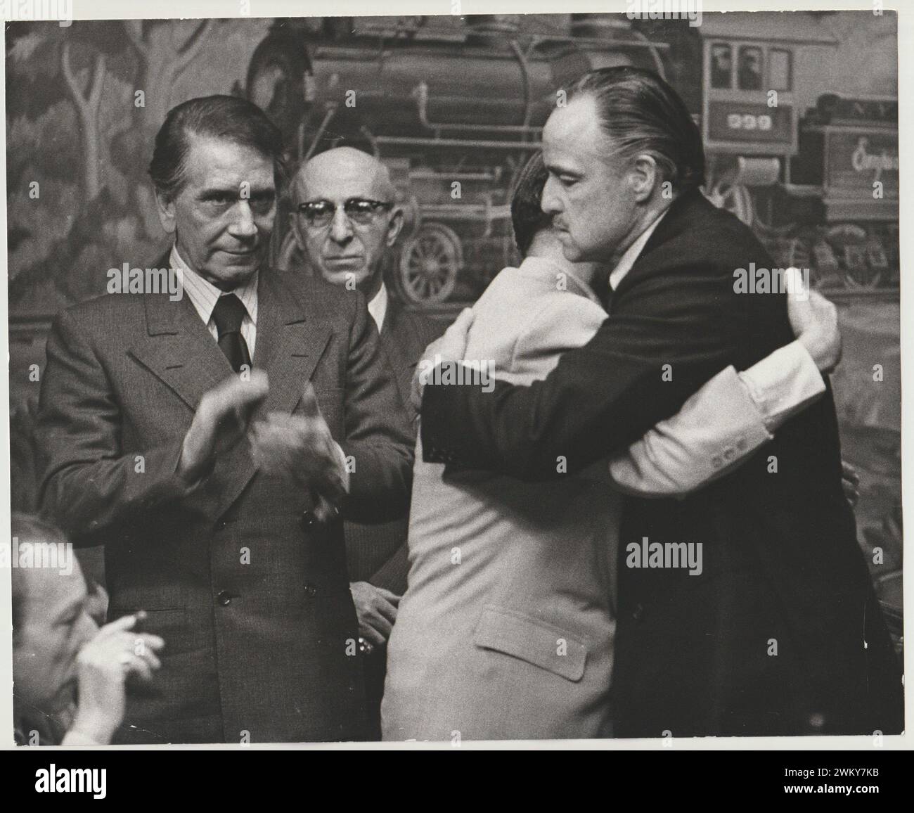 The Godfather (Paramount, 1972). Press Photo. Starring Marlon Brando ...