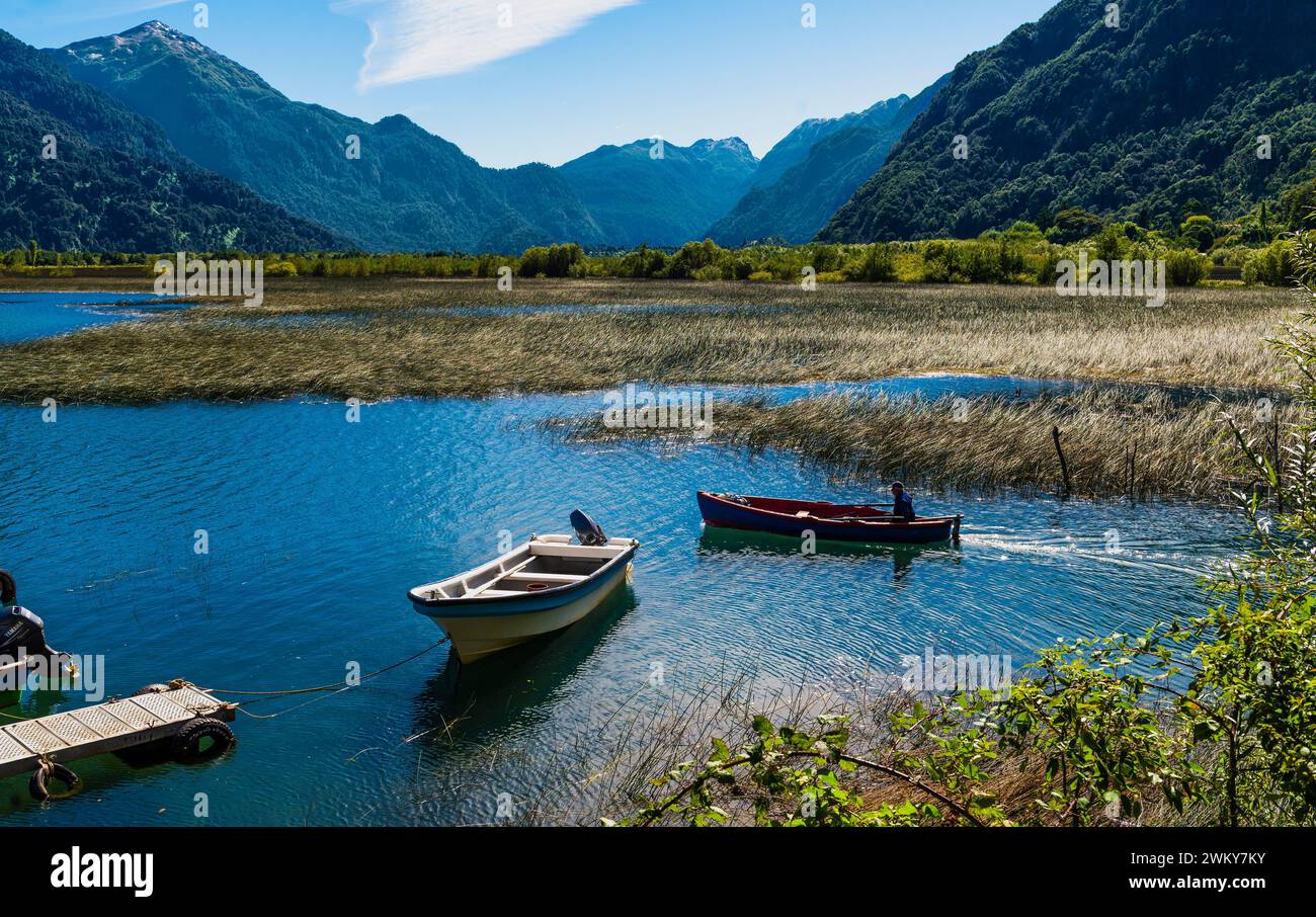 Navigating the Lake of Todos los Santos - Peulla- Chile - Andean ...