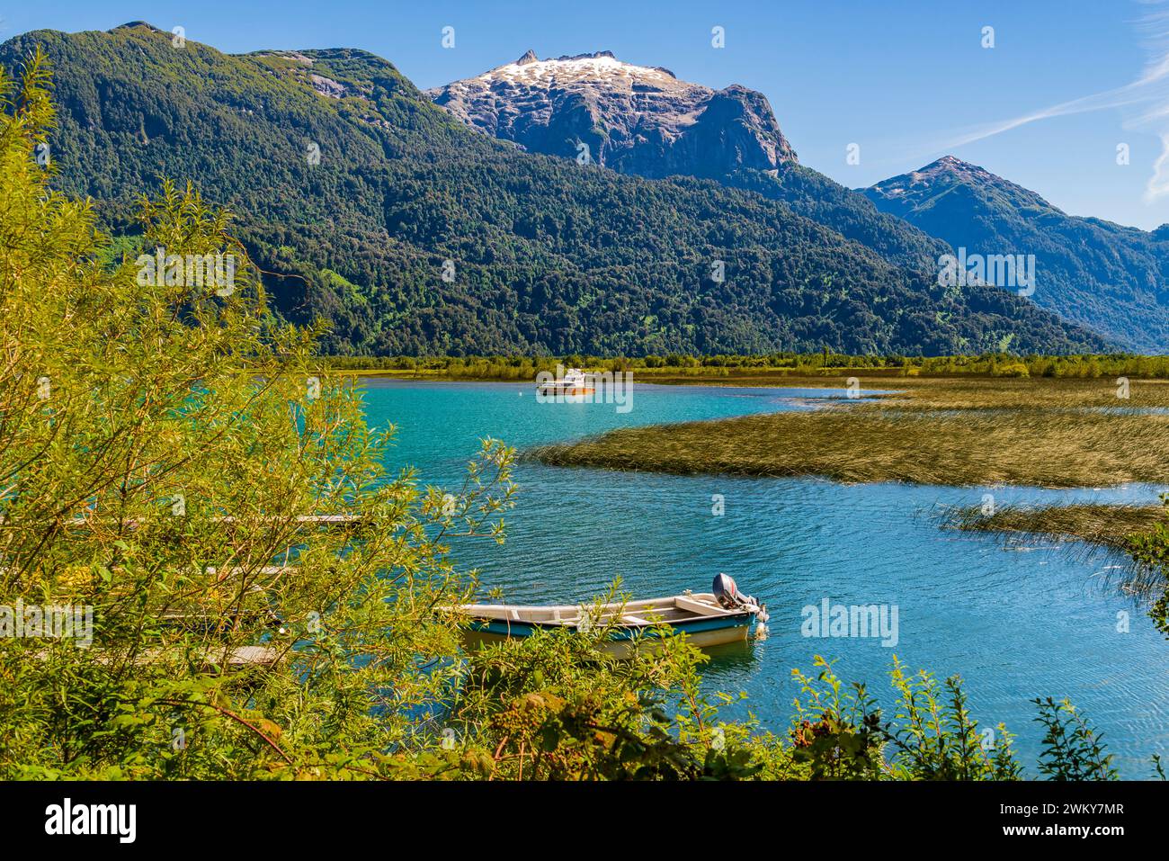 Navigating the Lake of Todos los Santos - Peulla- Chile - Andean ...