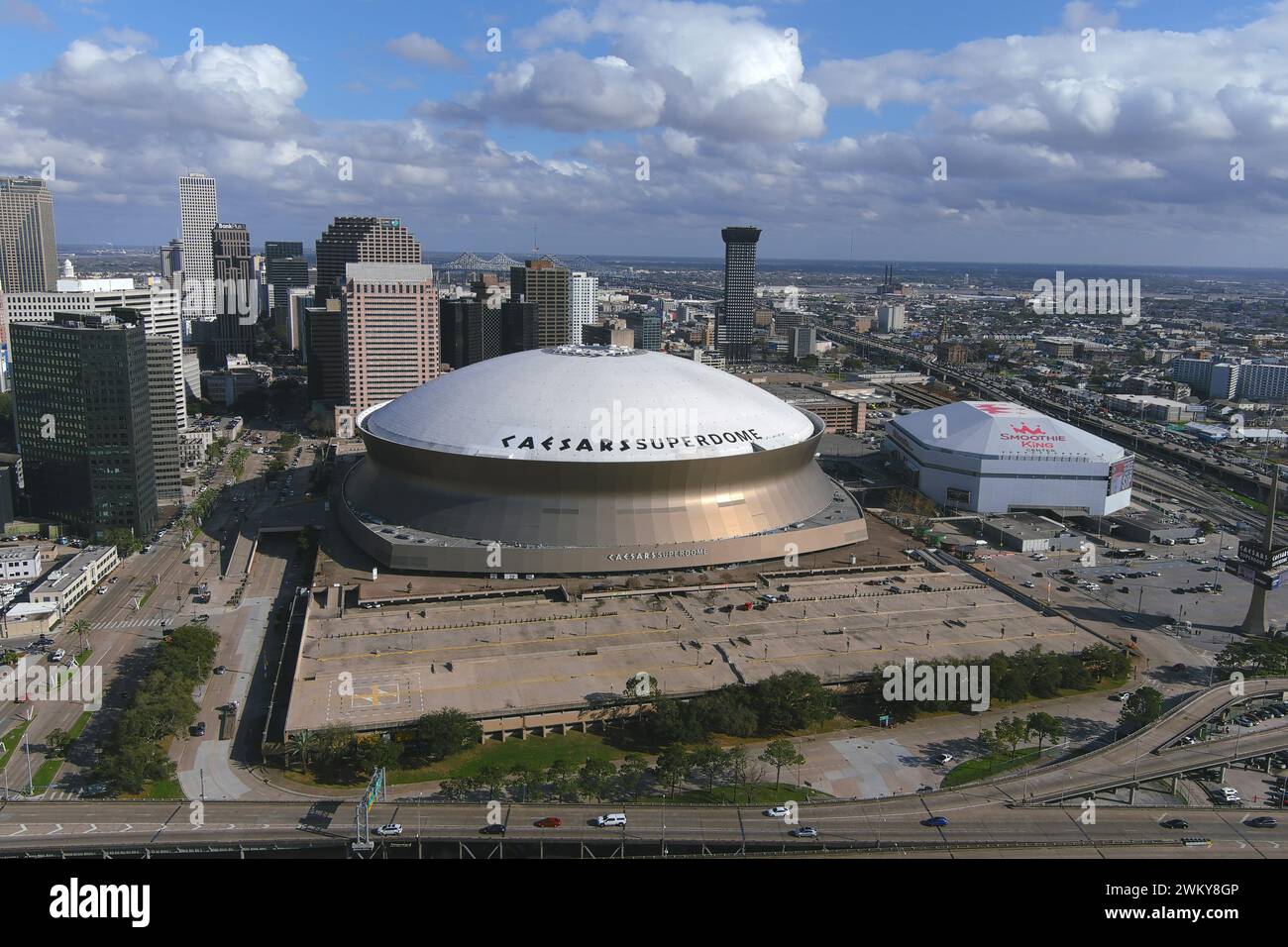 Caesars superdome general view hi-res stock photography and images - Alamy