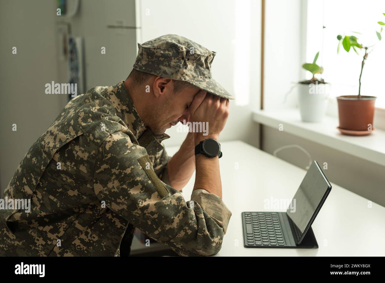 British army soldier ptsd hi-res stock photography and images - Alamy