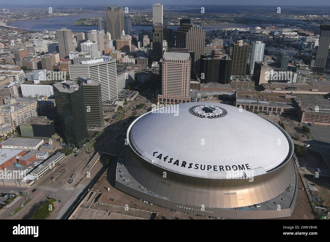 Caesars superdome hi-res stock photography and images - Alamy