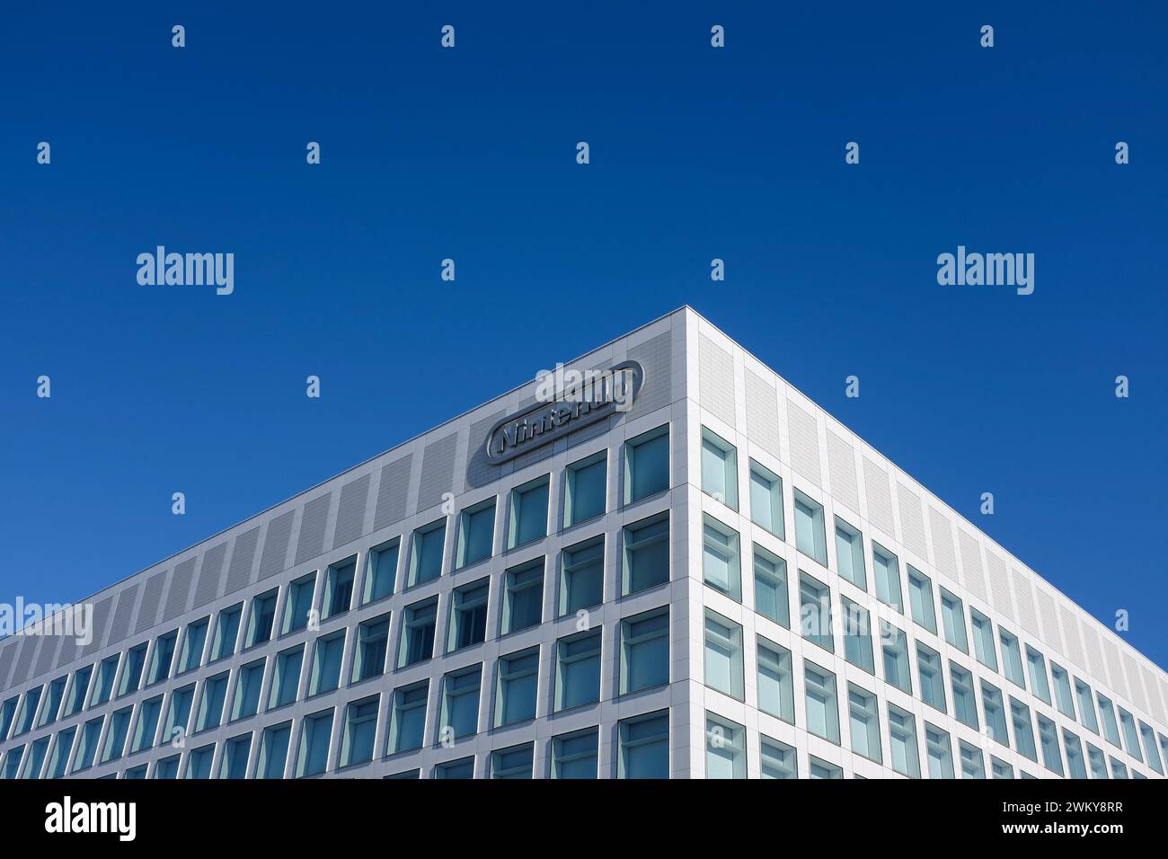 The headquarters of video game company Nintendo in Kyoto, Japan Stock ...