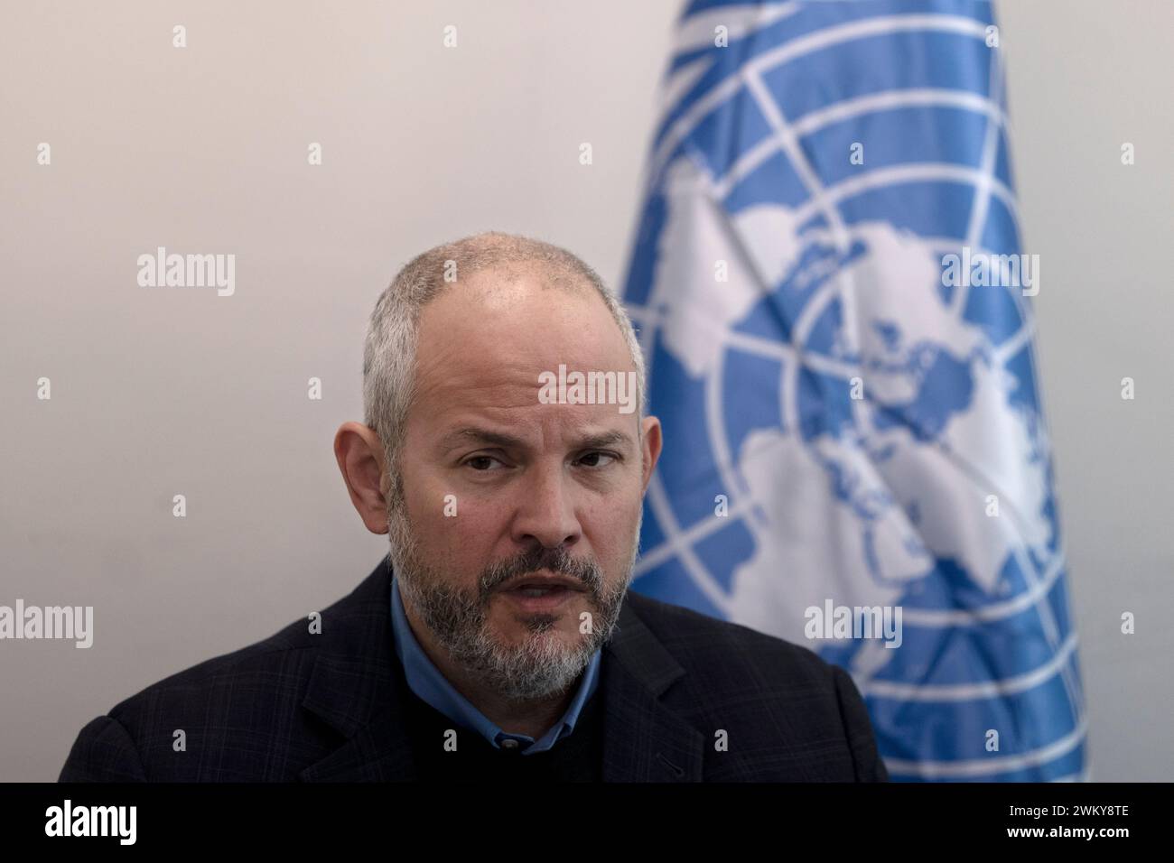 Dr. Adam Bouloukos the Director of United Nations Relief and Works ...