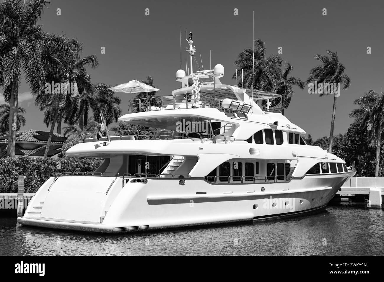 summer vacation with a white boat yacht. Summer vacation concept on a ...