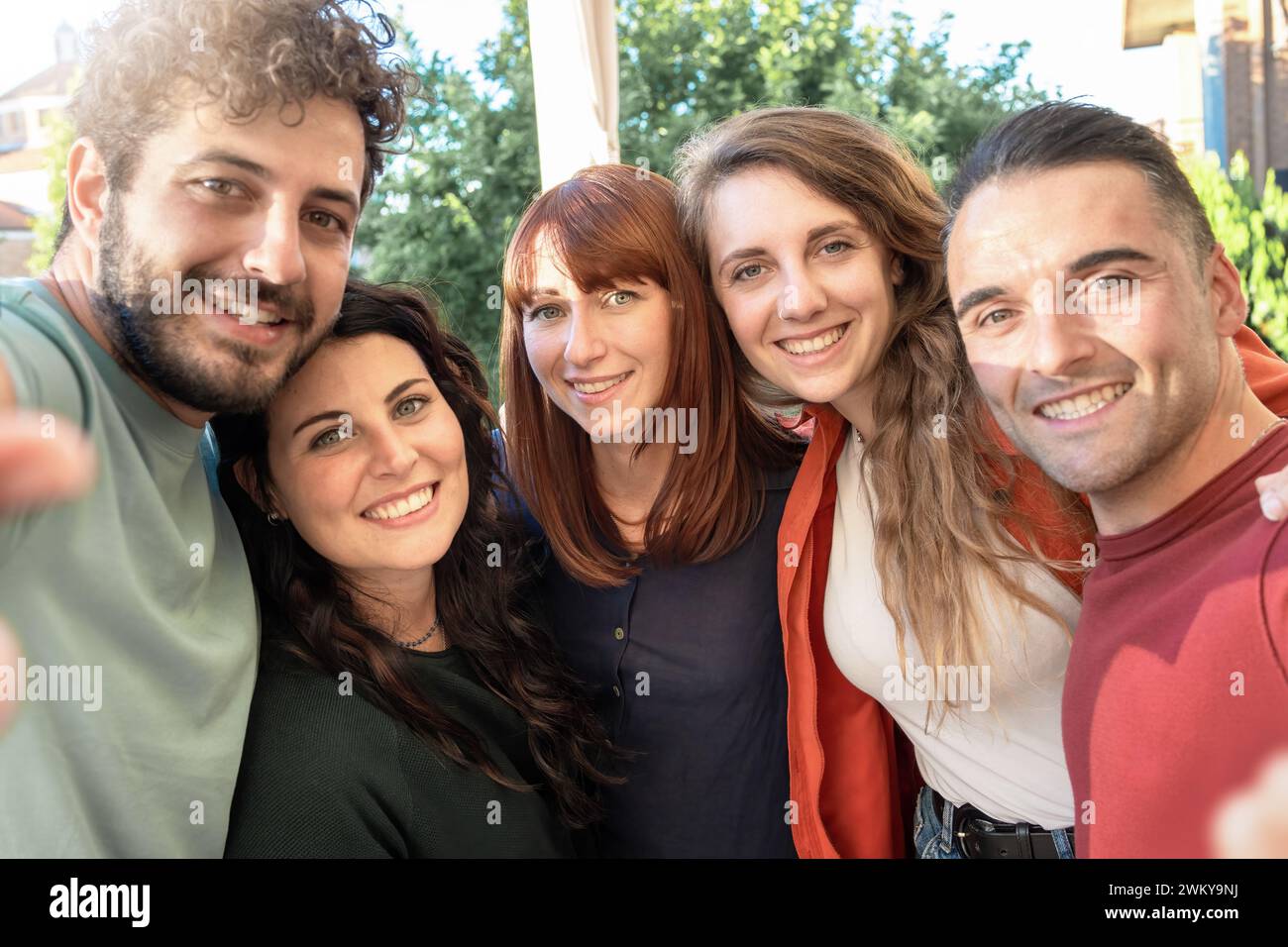 Cheerful outdoor moment hi-res stock photography and images - Alamy