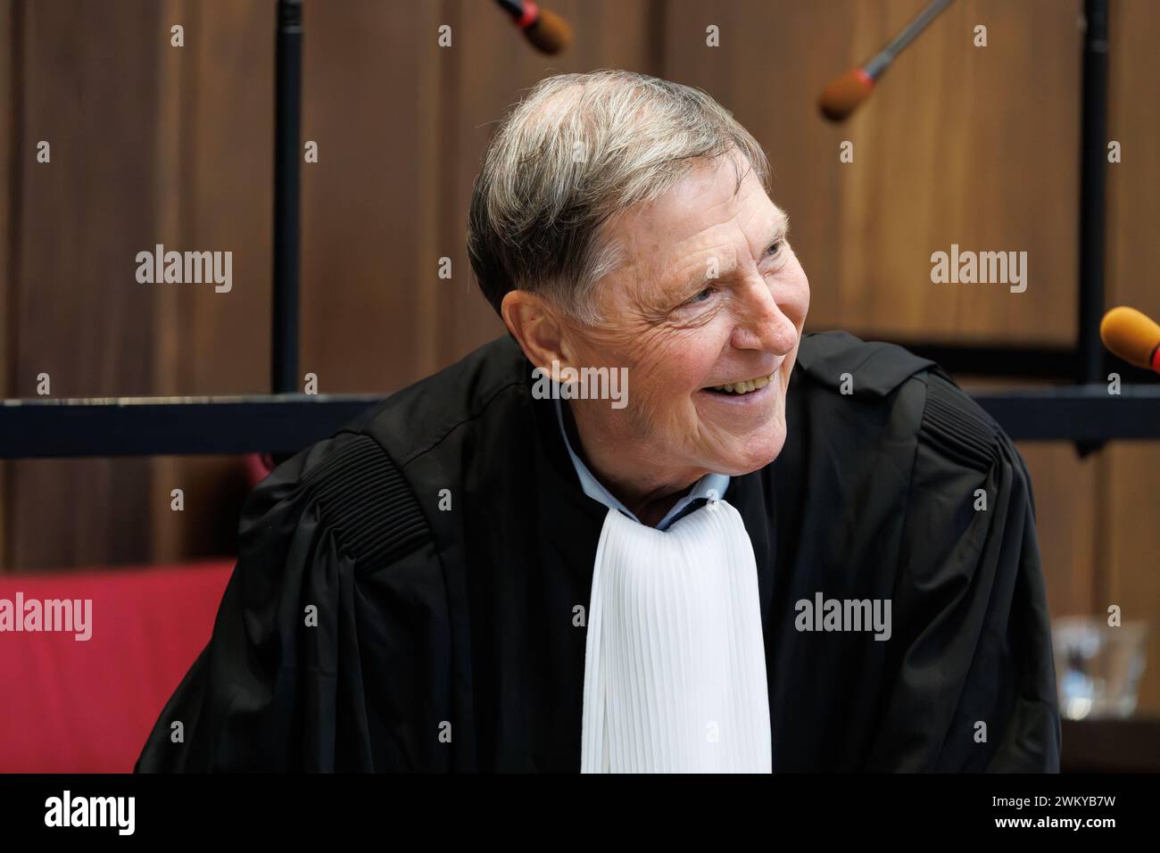 Brugge, Belgium. 23rd Feb, 2024. Lawyer Jef Vermassen pictured during ...