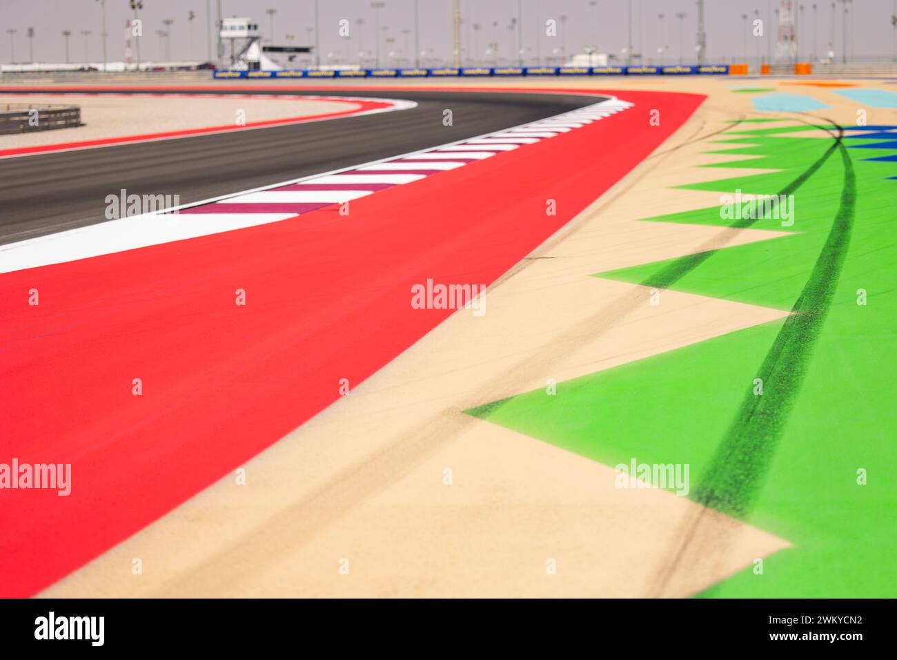 Lusail, Qatar. 23rd Feb, 2024. Illustration, track during the Prologue ...
