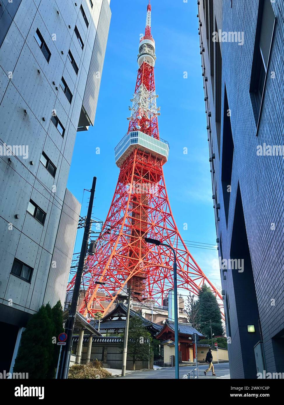 The iconic Tokyo TV Tower in Japan Stock Photo - Alamy