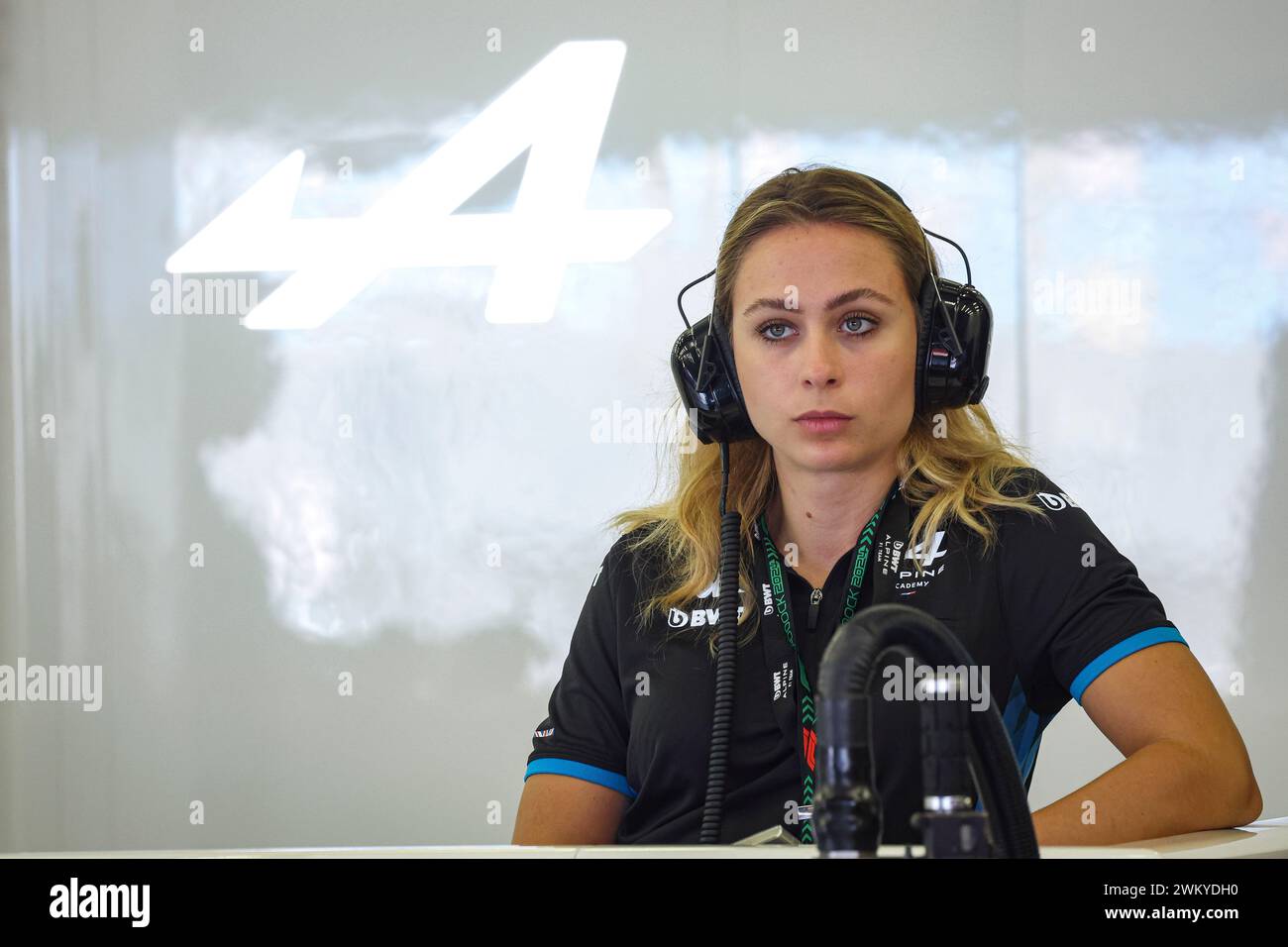 FLOERSCH Sophia, portrait, during the Formula 1 Aramco pre-season ...