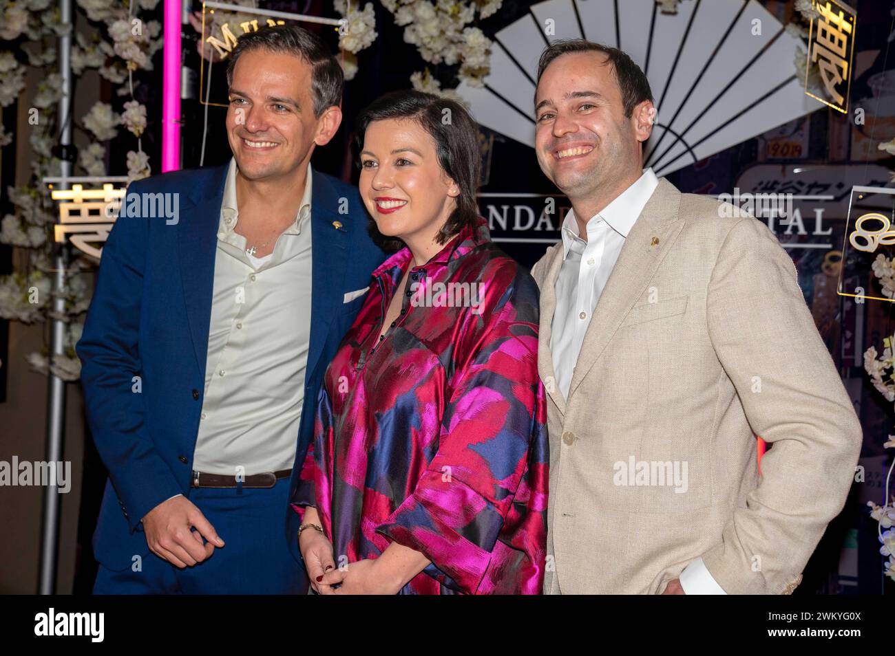 Dominik G. Reiner, Katharina Berchtold und Phillip Mayer bei der ...