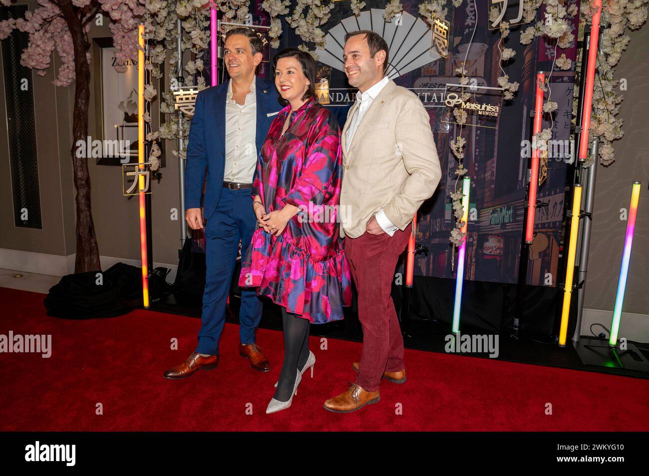 Dominik G. Reiner, Katharina Berchtold und Phillip Mayer bei der ...
