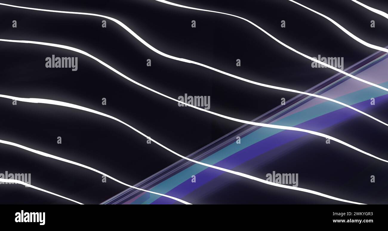 Image moving white lines hi-res stock photography and images - Alamy