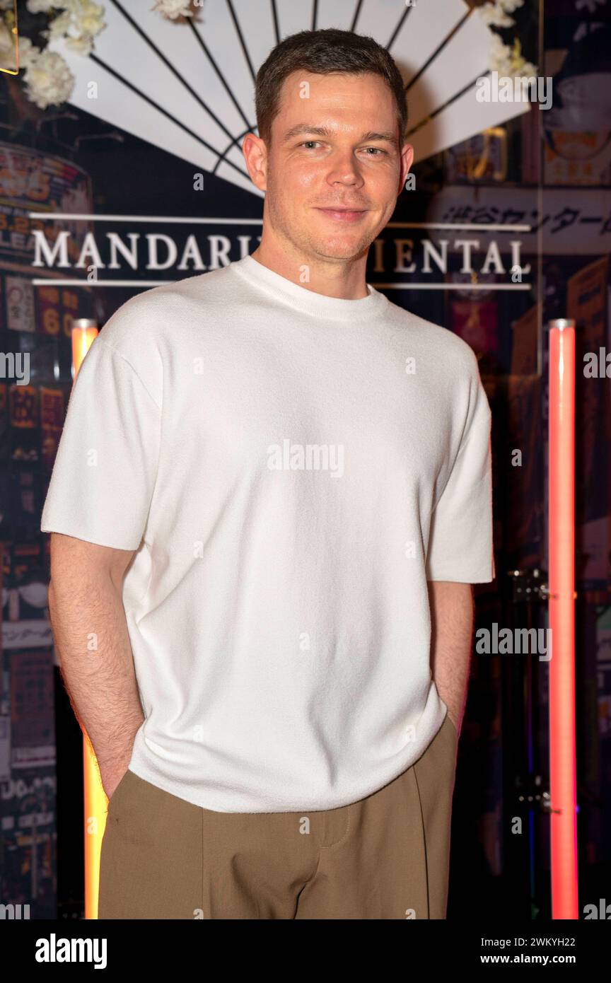 Georg Listing bei der Shibuya Crossing Party im Hotel Mandarin Oriental ...