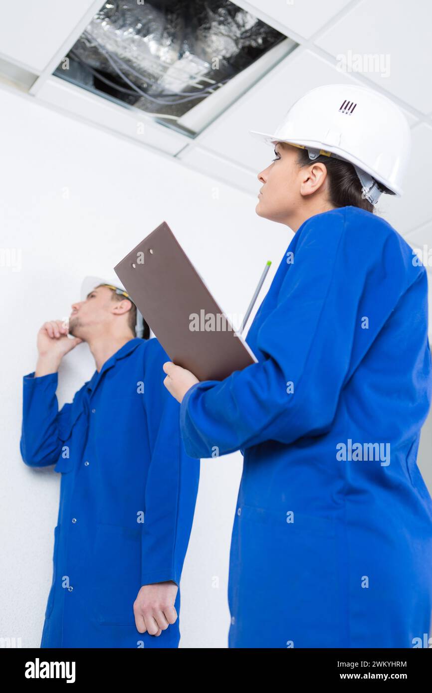 Inspecting construct hi-res stock photography and images - Alamy