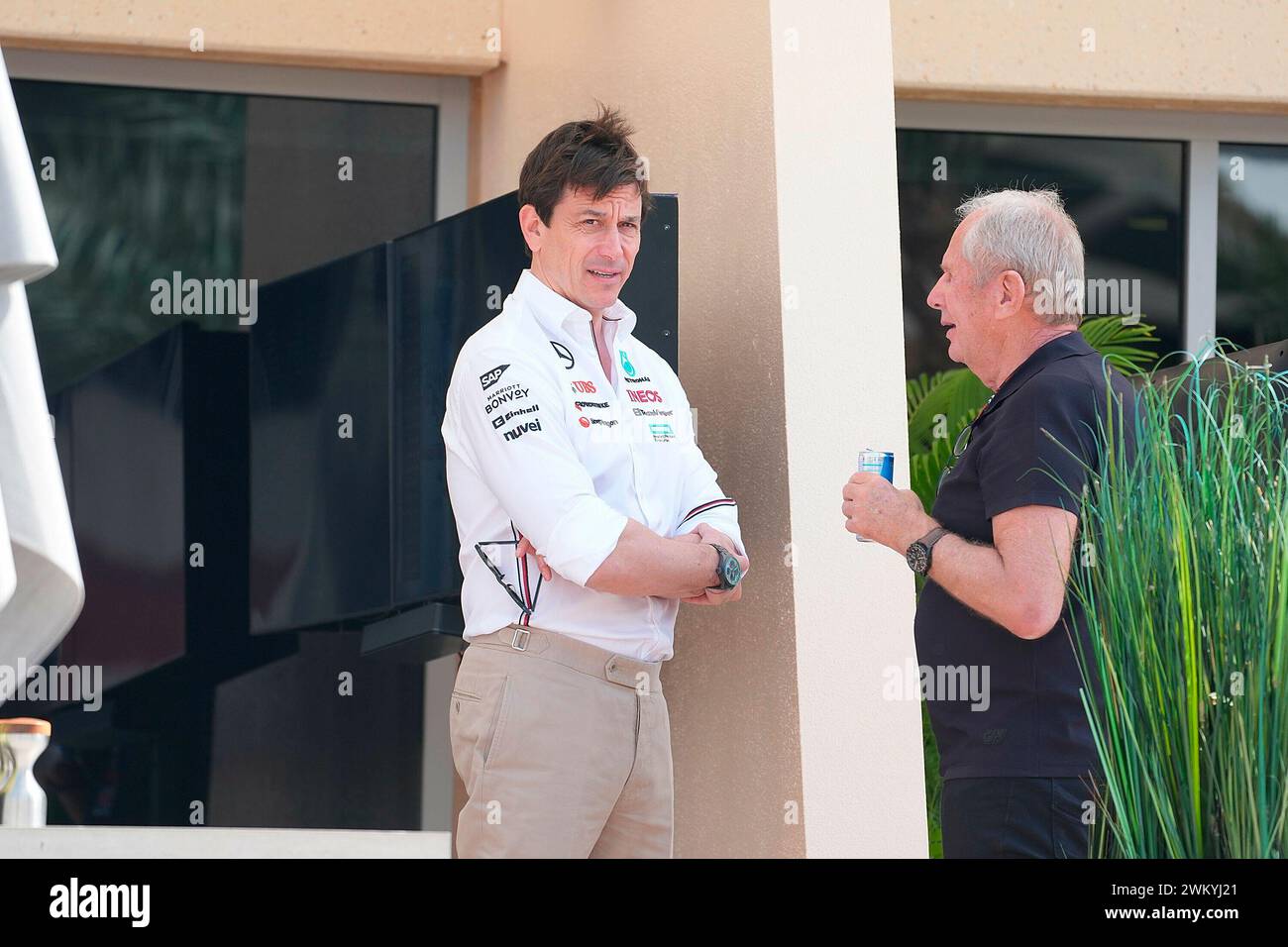 Helmut marko toto wolff hi-res stock photography and images - Alamy